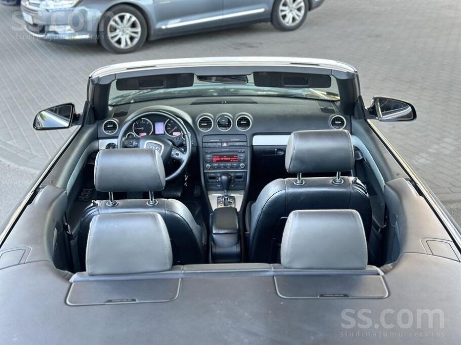 Black Audi A4 2007 in Daugavpils, with an engine capacity of 2.00 L and mileage of 135 thousand km for 5000 €, photo 13 on AUTOMOTO.COM.LV
