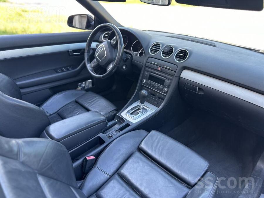 Black Audi A4 2007 in Daugavpils, with an engine capacity of 2.00 L and mileage of 135 thousand km for 5000 €, photo 14 on AUTOMOTO.COM.LV