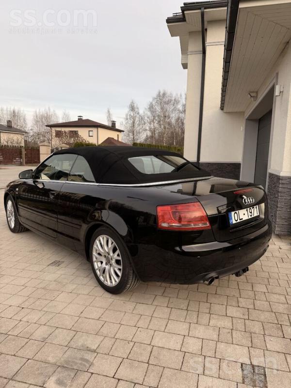 Black Audi A4 2007 in Riga, with an engine capacity of 2.00 L and mileage of 171 thousand km for 6550 €, photo 6 on AUTOMOTO.COM.LV
