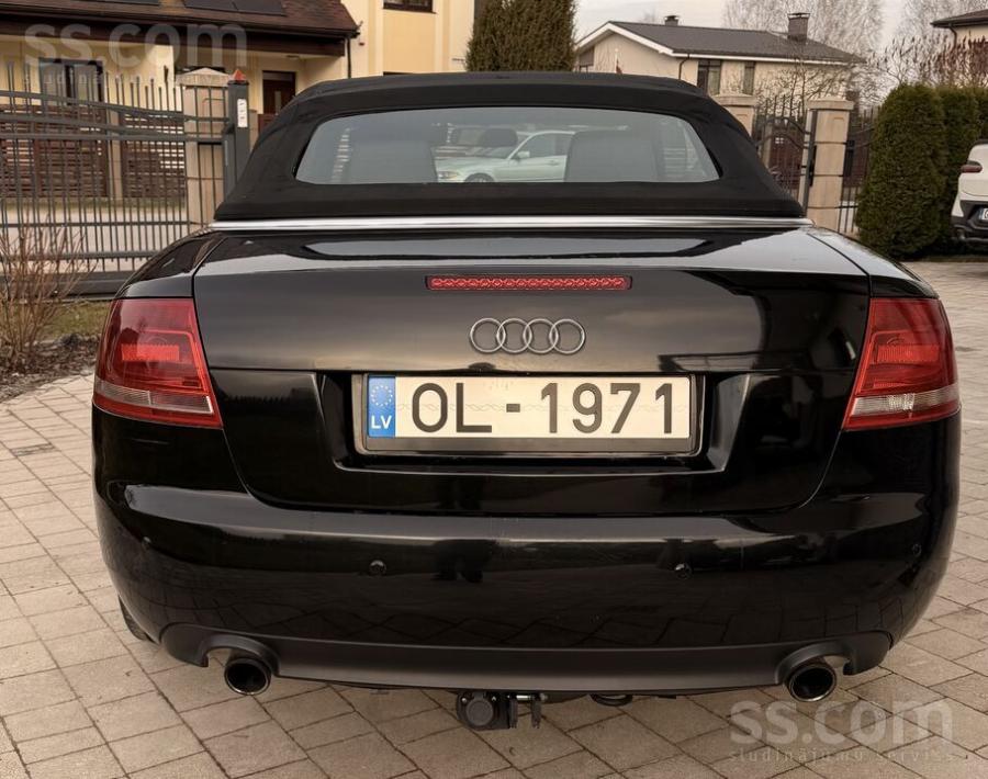 Melns Audi A4 2007 Rīga, ar dzinēja tilpumu 2.00 L un nobraukumu 171 tūkst. km par 6550 €, foto 9 vietnē AUTOMOTO.COM.LV