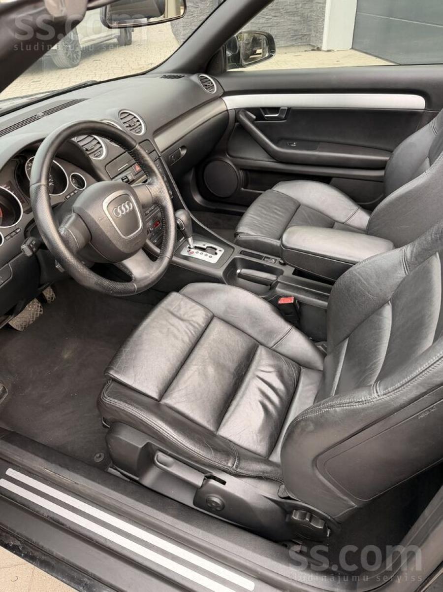 Melns Audi A4 2007 Rīga, ar dzinēja tilpumu 2.00 L un nobraukumu 171 tūkst. km par 6550 €, foto 17 vietnē AUTOMOTO.COM.LV