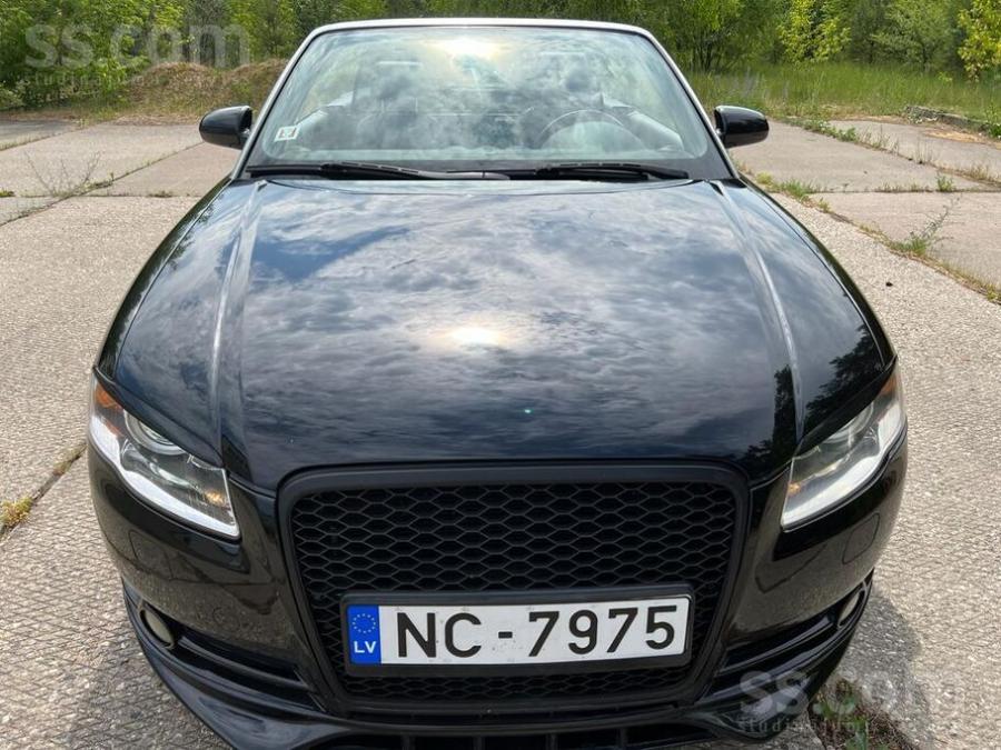 Black Audi A4 2007 in Daugavpils, with an engine capacity of 3.20 L and mileage of 263 thousand km for 4800 €, photo 1 on AUTOMOTO.COM.LV