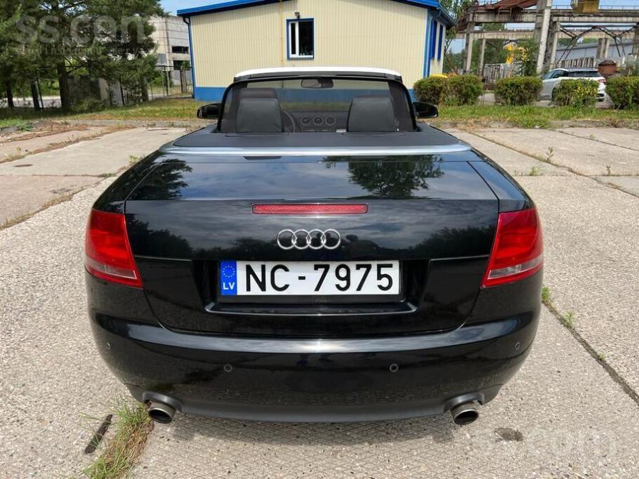 Black Audi A4 2007 in Daugavpils, with an engine capacity of 3.20 L and mileage of 263 thousand km for 4800 €, photo 5 on AUTOMOTO.COM.LV