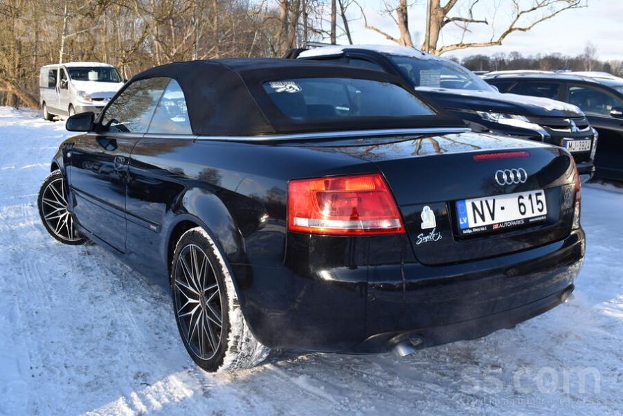 Black Audi A4 2008 in Kuldiga, with an engine capacity of 2.00 L and mileage of 0 thousand km for 5900 €, photo 3 on AUTOMOTO.COM.LV