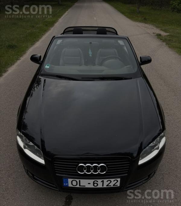 Black Audi A4 2008 in Daugavpils, with an engine capacity of 2.00 L and mileage of 335 thousand km for 5700 €, photo 1 on AUTOMOTO.COM.LV