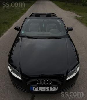 Melns Audi A4 2008 Daugavpils, ar dzinēja tilpumu 2.00 L un nobraukumu 335 tūkst. km par 5700 €, foto  vietnē AUTOMOTO.COM.LV
