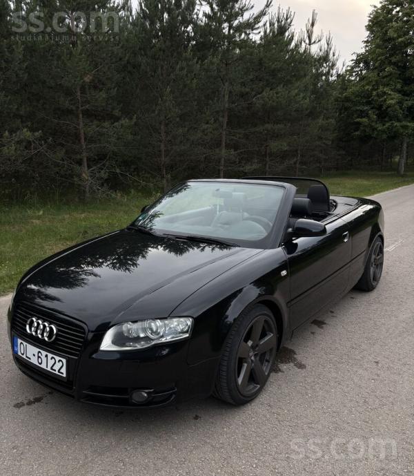 Black Audi A4 2008 in Daugavpils, with an engine capacity of 2.00 L and mileage of 335 thousand km for 5700 €, photo 2 on AUTOMOTO.COM.LV