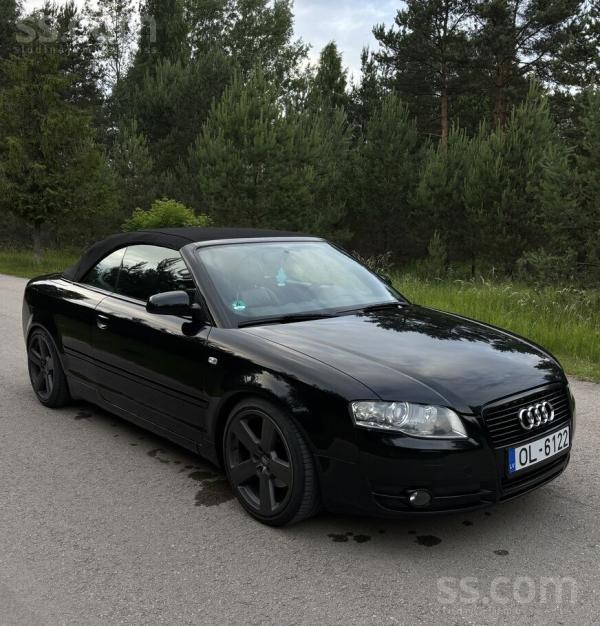 Black Audi A4 2008 in Daugavpils, with an engine capacity of 2.00 L and mileage of 335 thousand km for 5700 €, photo 5 on AUTOMOTO.COM.LV