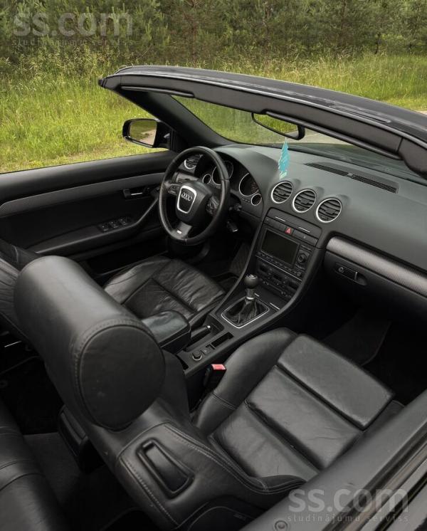 Black Audi A4 2008 in Daugavpils, with an engine capacity of 2.00 L and mileage of 335 thousand km for 5700 €, photo 9 on AUTOMOTO.COM.LV