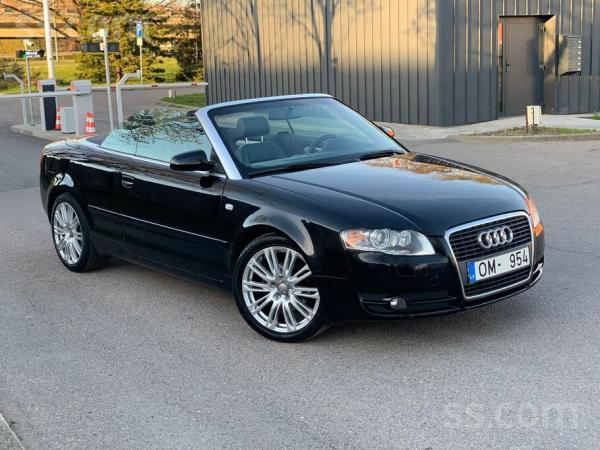 Black Audi A4 2008 in Riga, with an engine capacity of 2.00 L and mileage of 211 thousand km for 5155 €, photo 1 on AUTOMOTO.COM.LV