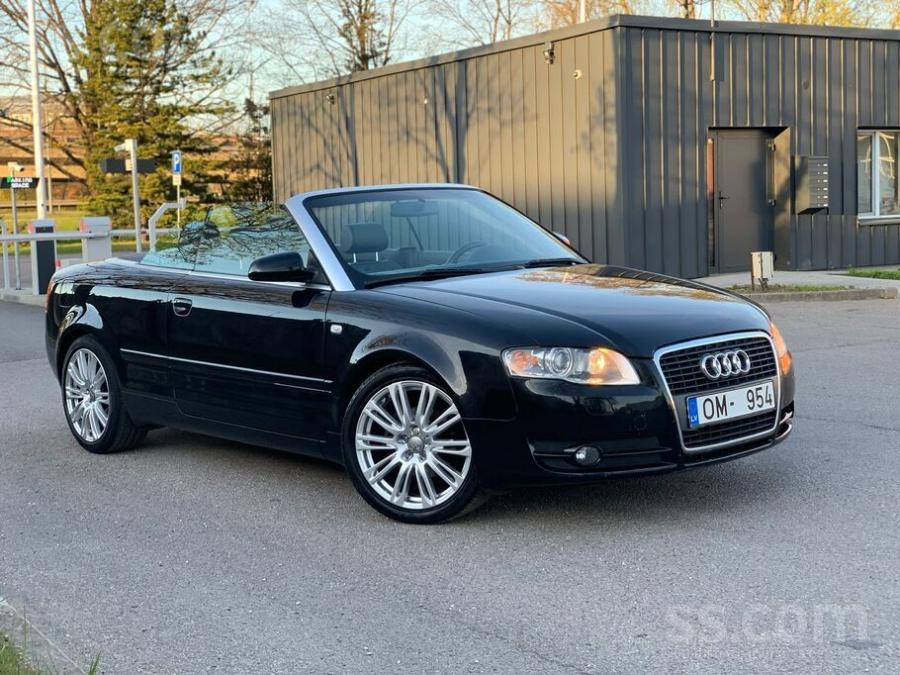 Melns Audi A4 2008 Rīga, ar dzinēja tilpumu 2.00 L un nobraukumu 211 tūkst. km par 5155 €, foto 4 vietnē AUTOMOTO.COM.LV