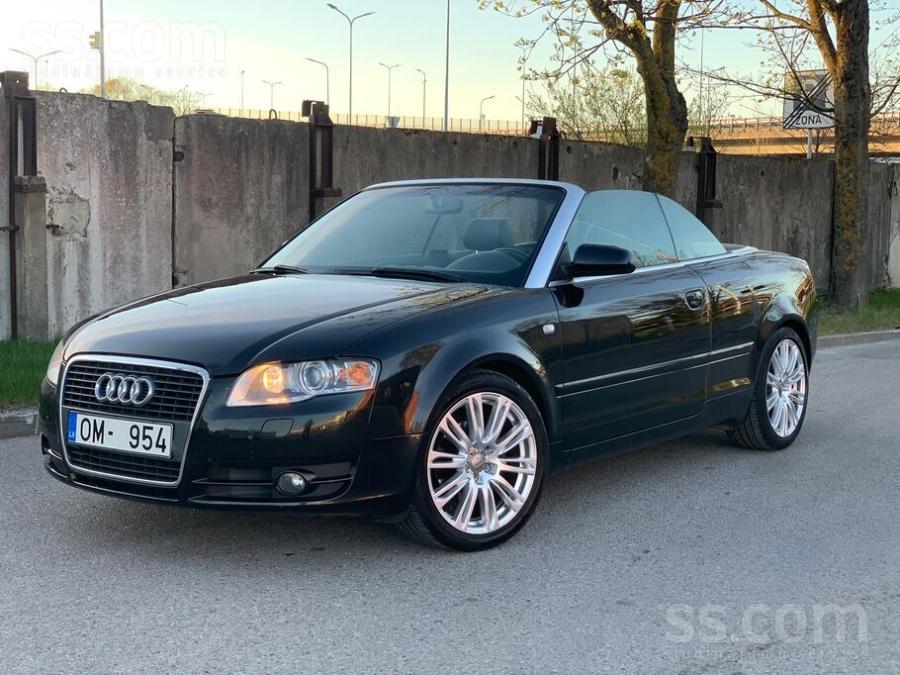 Melns Audi A4 2008 Rīga, ar dzinēja tilpumu 2.00 L un nobraukumu 211 tūkst. km par 5155 €, foto 6 vietnē AUTOMOTO.COM.LV