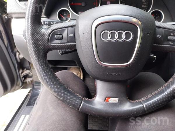 Black Audi A4 2008 in Riga, with an engine capacity of 2.00 L and mileage of 174 thousand km for 6800 €, photo 5 on AUTOMOTO.COM.LV