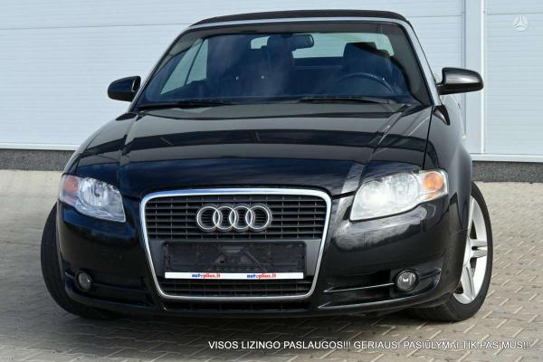 Melns Audi A4 2008 Kretinga, ar dzinēja tilpumu 1.78 L un nobraukumu 323 tūkst. km par 3799 €, foto 3 vietnē AUTOMOTO.COM.LV