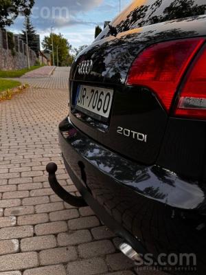 Melns Audi A4 2007 Ludza, ar dzinēja tilpumu 2.00 L un nobraukumu 300 tūkst. km par 2300 €, foto 6 vietnē AUTOMOTO.COM.LV