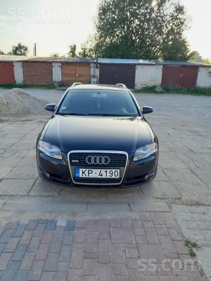 Черный Ауди А4 2008 в Талси, объемом двигателя 2.00 л и пробегом 282 тыс. км за 3500 €, фото  на AUTOMOTO.COM.LV