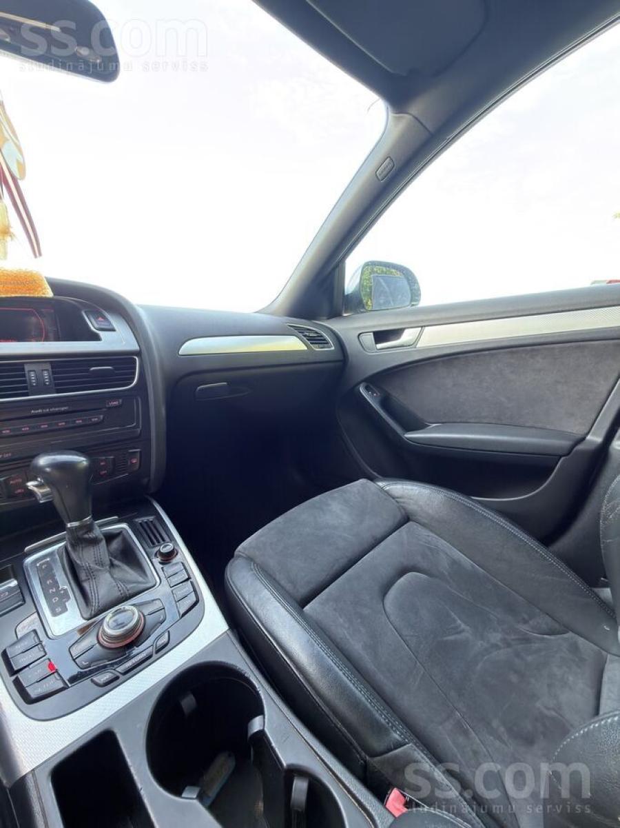 Black Audi A4 2008 in Jekabpils, with an engine capacity of 2.70 L and mileage of 349 thousand km for 4200 €, photo 5 on AUTOMOTO.COM.LV