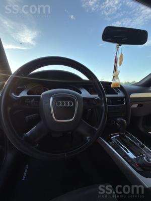 Black Audi A4 2008 in Jekabpils, with an engine capacity of 2.70 L and mileage of 349 thousand km for 4200 €, photo 6 on AUTOMOTO.COM.LV