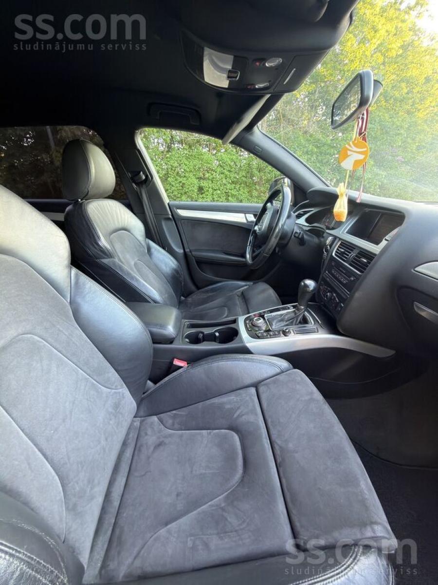 Black Audi A4 2008 in Jekabpils, with an engine capacity of 2.70 L and mileage of 349 thousand km for 4200 €, photo 10 on AUTOMOTO.COM.LV