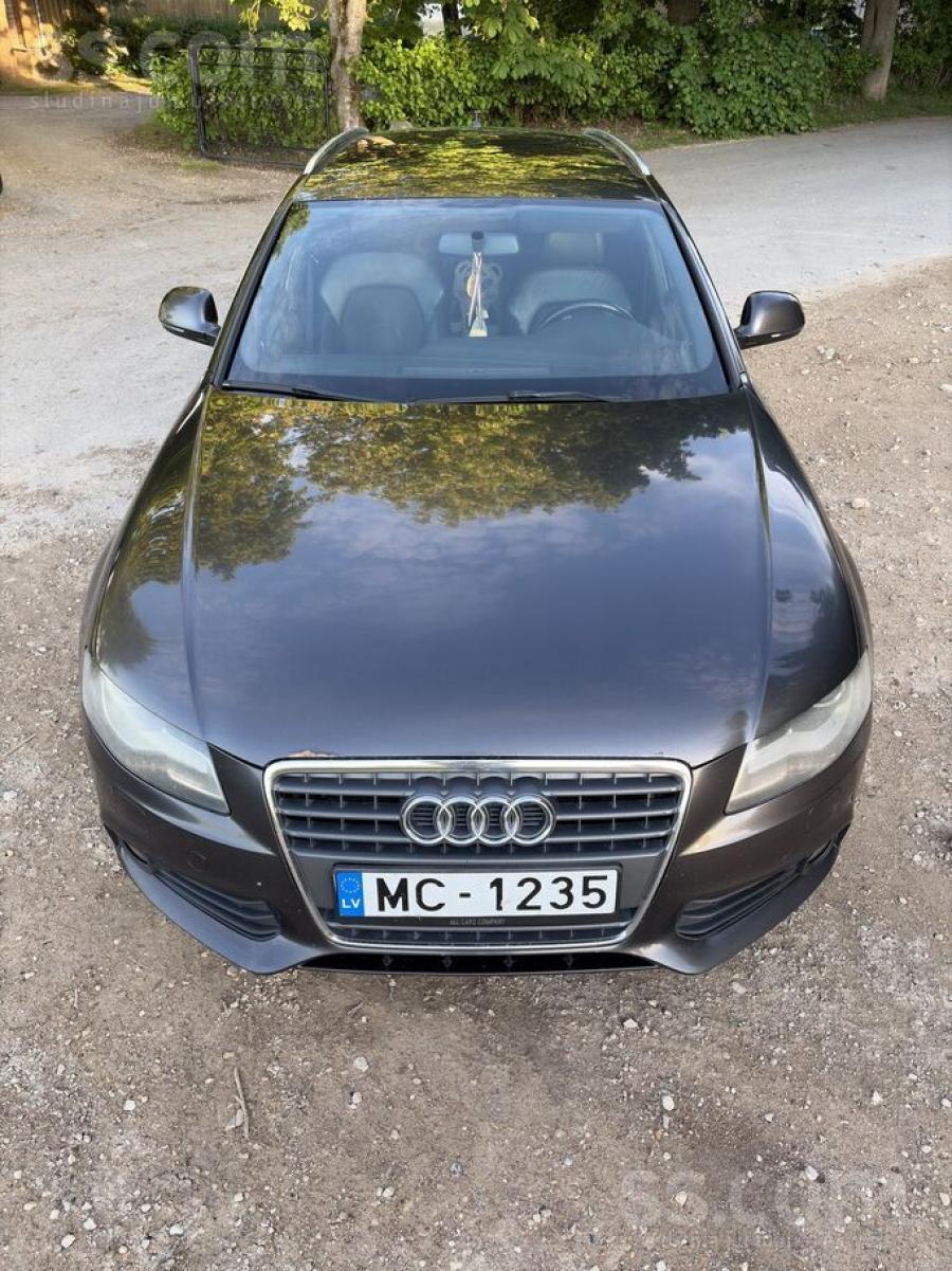 Black Audi A4 2008 in Jekabpils, with an engine capacity of 2.70 L and mileage of 349 thousand km for 4200 €, photo 17 on AUTOMOTO.COM.LV