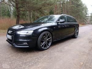 Black Audi A4 2012 in Rietavas, with an engine capacity of 3.00 L and mileage of 312 thousand km for 10500 €, photo  on AUTOMOTO.COM.LV