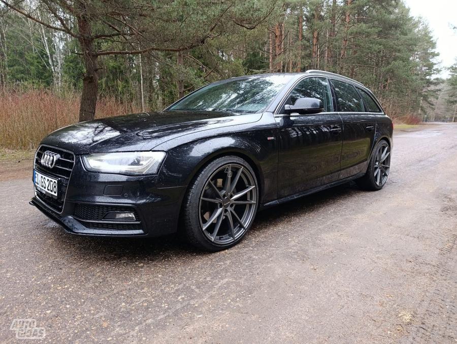Melns Audi A4 2012 Rietavas, ar dzinēja tilpumu 3.00 L un nobraukumu 312 tūkst. km par 10500 €, foto 1 vietnē AUTOMOTO.COM.LV