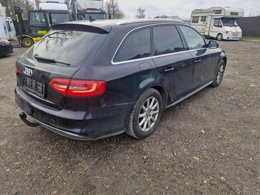 Black Audi A4 2013 in Marijampole, with an engine capacity of 2.00 L and mileage of 270 thousand km for 4700 €, photo 6 on AUTOMOTO.COM.LV