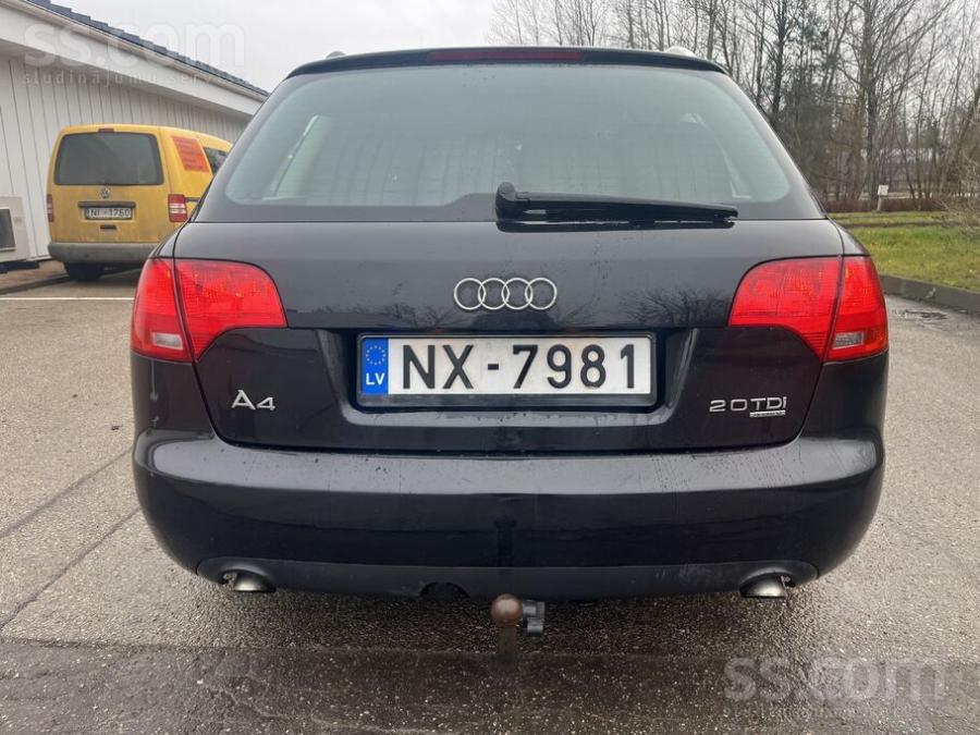 Melns Audi A4 2006 Rīga, ar dzinēja tilpumu 2.00 L un nobraukumu 0 tūkst. km par 4490 €, foto 16 vietnē AUTOMOTO.COM.LV