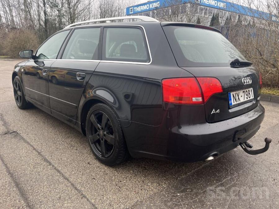 Melns Audi A4 2006 Rīga, ar dzinēja tilpumu 2.00 L un nobraukumu 0 tūkst. km par 4490 €, foto 18 vietnē AUTOMOTO.COM.LV