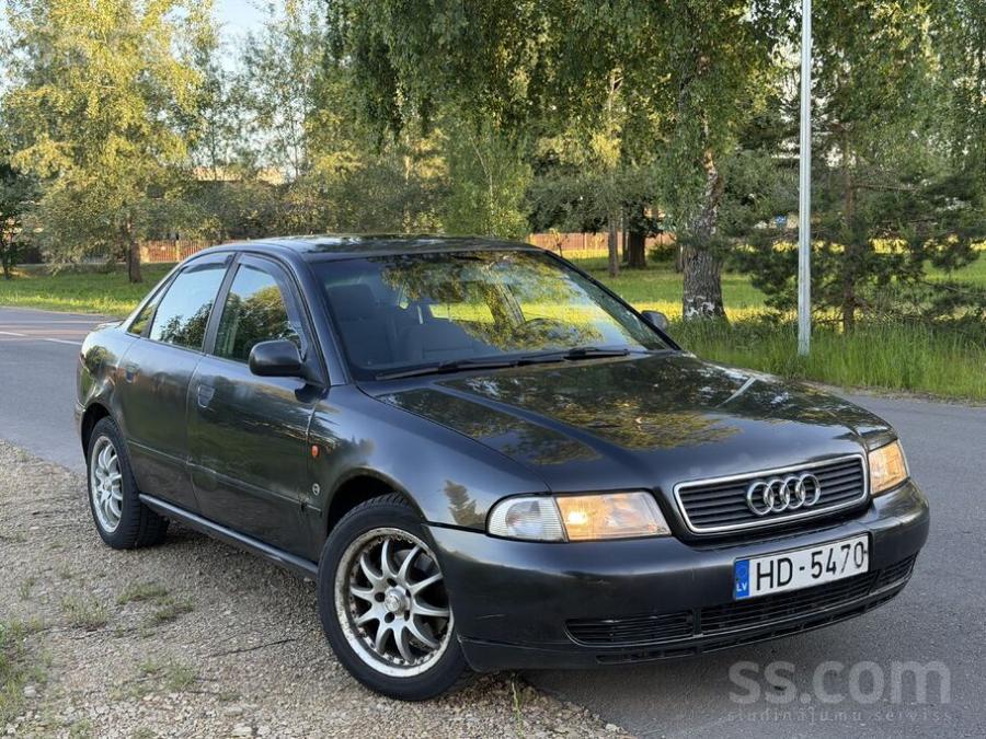 Black Audi A4 1995 in Daugavpils, with an engine capacity of 1.90 L and mileage of 0 thousand km for 1150 €, photo 1 on AUTOMOTO.COM.LV