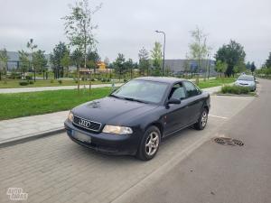 Black Audi A4 1995 in Vilnius, with an engine capacity of 1.80 L and mileage of 247 thousand km for 950 €, photo  on AUTOMOTO.COM.LV