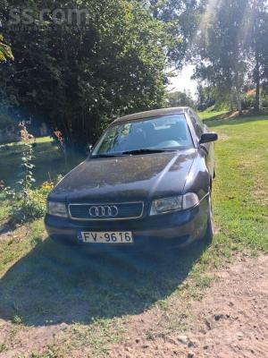 Black Audi A4 1996 in Ventspils, with an engine capacity of 1.90 L and mileage of 417 thousand km for 1300 €, photo  on AUTOMOTO.COM.LV