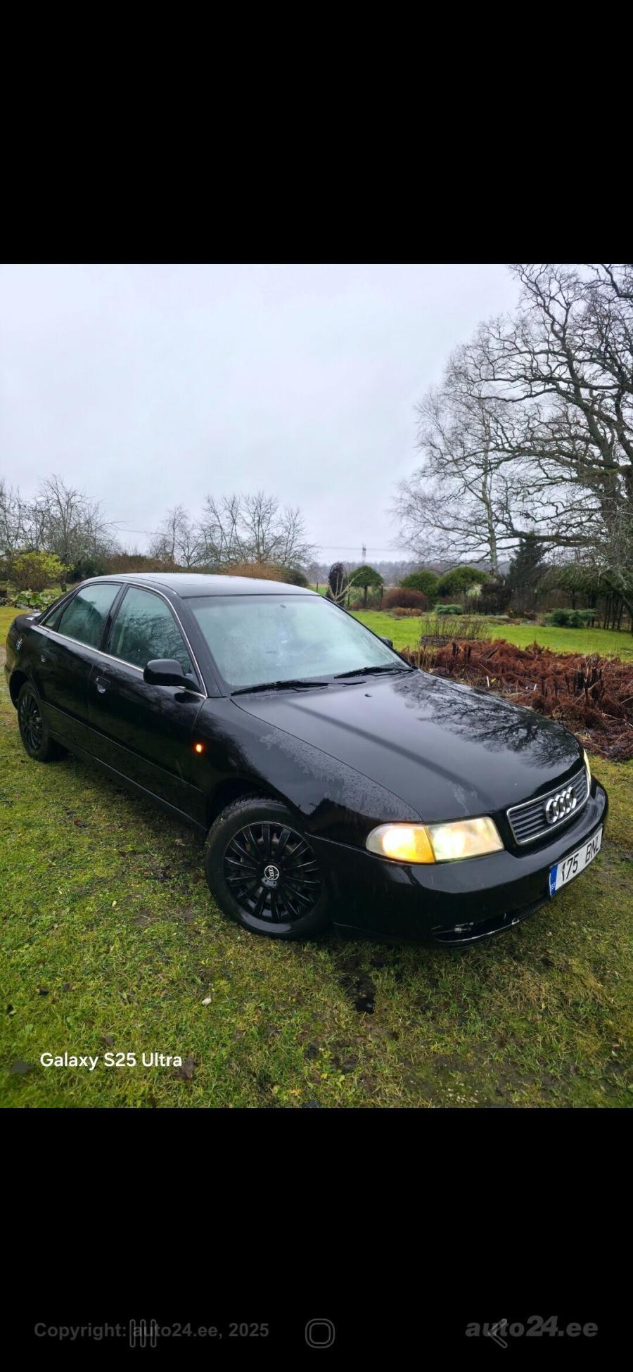 Black Audi A4 1998 in Tartu, with an engine capacity of 2.40 L and mileage of 267 thousand km for 999 €, photo 1 on AUTOMOTO.COM.LV