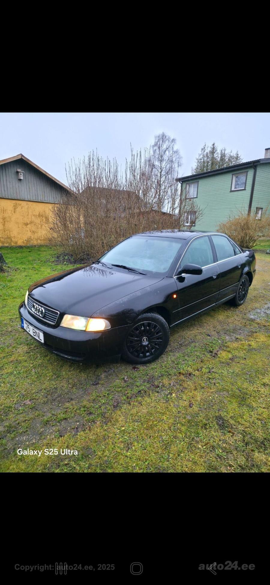 Black Audi A4 1998 in Tartu, with an engine capacity of 2.40 L and mileage of 267 thousand km for 999 €, photo 2 on AUTOMOTO.COM.LV