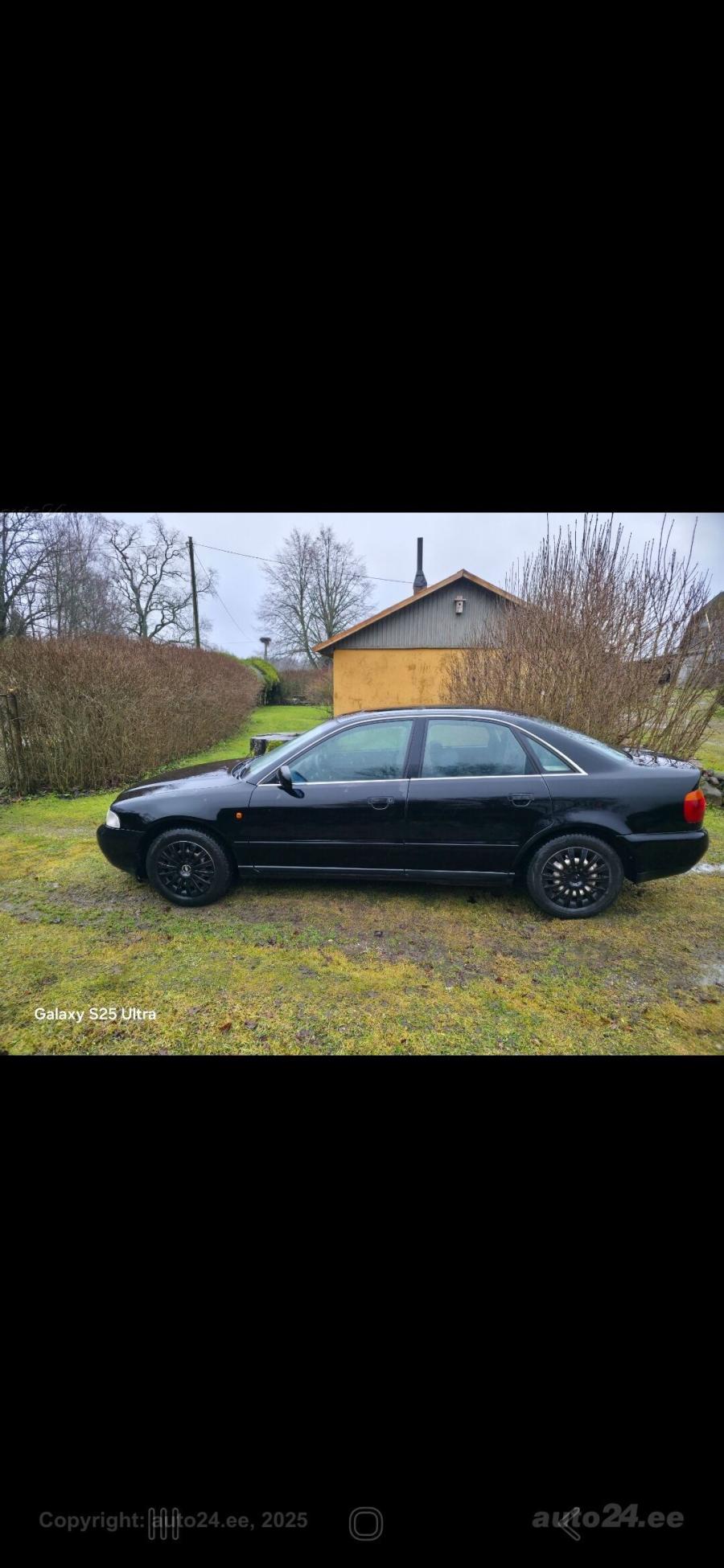 Black Audi A4 1998 in Tartu, with an engine capacity of 2.40 L and mileage of 267 thousand km for 999 €, photo 6 on AUTOMOTO.COM.LV
