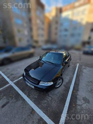 Black Audi A4 1999 in Riga, with an engine capacity of 1.60 L and mileage of 274 thousand km for 1200 €, photo 8 on AUTOMOTO.COM.LV