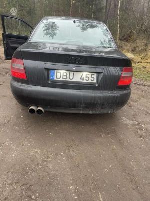Black Audi A4 1999 in Vilnius, with an engine capacity of 2.39 L and mileage of 230 thousand km for 1580 €, photo  on AUTOMOTO.COM.LV