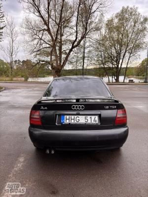 Black Audi A4 1999 in Vilnius, with an engine capacity of 1.90 L and mileage of 383 thousand km for 900 €, photo 7 on AUTOMOTO.COM.LV