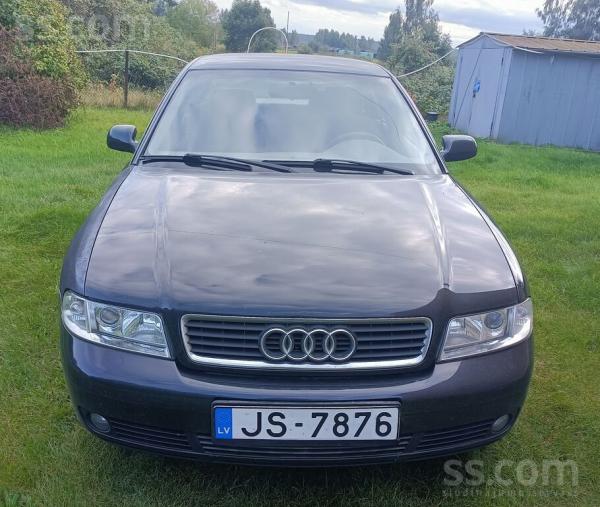 Melns Audi A4 1999 Rīga, ar dzinēja tilpumu 1.90 L un nobraukumu 273 tūkst. km par 1300 €, foto 1 vietnē AUTOMOTO.COM.LV
