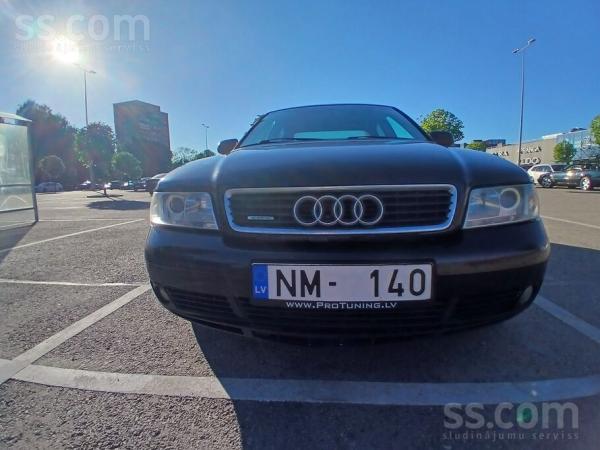 Black Audi A4 2000 in Riga, with an engine capacity of 1.90 L and mileage of 480 thousand km for 500 €, photo 6 on AUTOMOTO.COM.LV