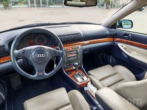 Black Audi A4 2000 in Riga, with an engine capacity of 2.50 L and mileage of 245 thousand km for 5000 €, photo 6 on AUTOMOTO.COM.LV