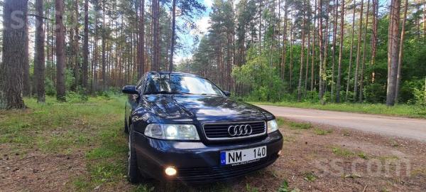 Black Audi A4 2000 in Jurmala, with an engine capacity of 1.90 L and mileage of 491 thousand km for 1300 €, photo 1 on AUTOMOTO.COM.LV