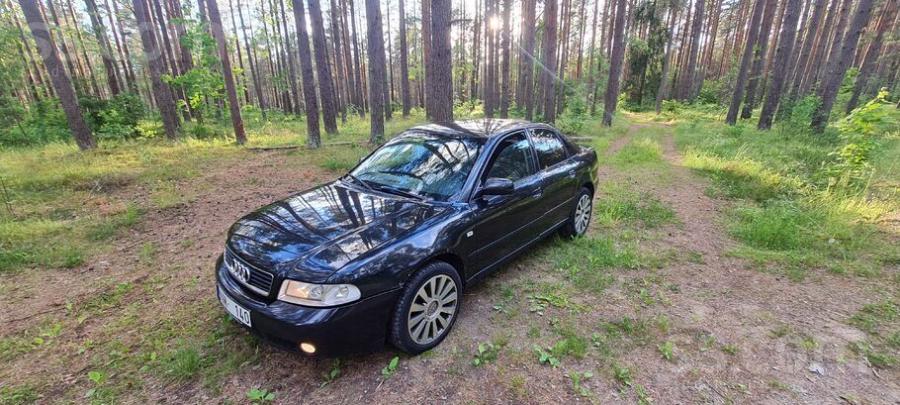 Black Audi A4 2000 in Jurmala, with an engine capacity of 1.90 L and mileage of 491 thousand km for 1300 €, photo 4 on AUTOMOTO.COM.LV