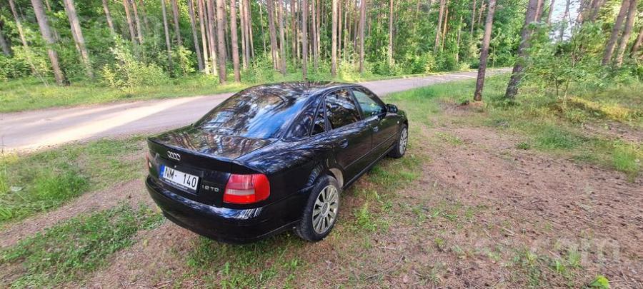 Black Audi A4 2000 in Jurmala, with an engine capacity of 1.90 L and mileage of 491 thousand km for 1300 €, photo 5 on AUTOMOTO.COM.LV