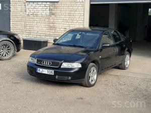 Black Audi A4 2000 in Valka, with an engine capacity of 1.80 L and mileage of 199 thousand km for 3999 €, photo 3 on AUTOMOTO.COM.LV