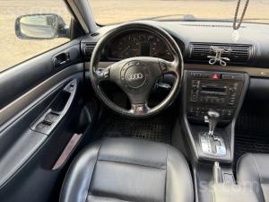 Black Audi A4 2000 in Valka, with an engine capacity of 1.80 L and mileage of 199 thousand km for 3999 €, photo 9 on AUTOMOTO.COM.LV