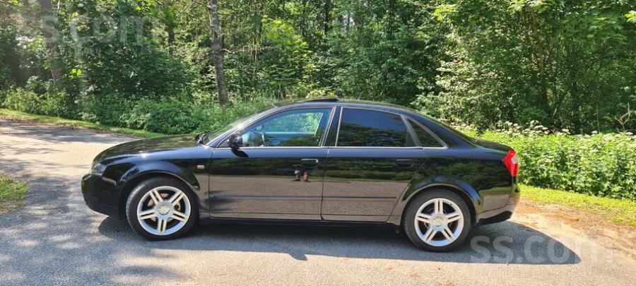 Melns Audi A4 2001 Rīga, ar dzinēja tilpumu 1.90 L un nobraukumu 358 tūkst. km par 8700 €, foto 2 vietnē AUTOMOTO.COM.LV