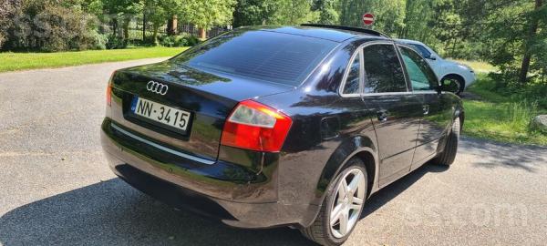 Melns Audi A4 2001 Rīga, ar dzinēja tilpumu 1.90 L un nobraukumu 358 tūkst. km par 8700 €, foto 4 vietnē AUTOMOTO.COM.LV
