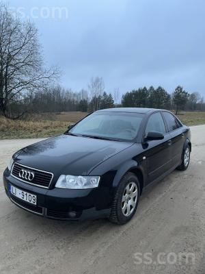 Melns Audi A4 2001 Rēzekne, ar dzinēja tilpumu 1.90 L un nobraukumu 379 tūkst. km par 1500 €, foto  vietnē AUTOMOTO.COM.LV