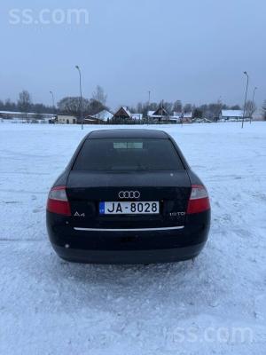 Melns Audi A4 2001 Ludza, ar dzinēja tilpumu 1.90 L un nobraukumu 290 tūkst. km par 1900 €, foto 2 vietnē AUTOMOTO.COM.LV